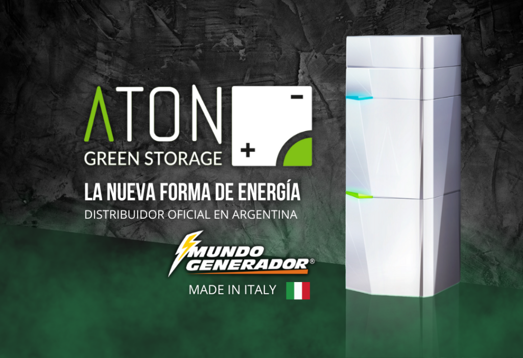 ATON GREEN STORAGE, LA NUEVA FORMA DE ENERGÍA – Mundo Generador Shop